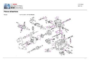 ORIGIN SEAL KIT BOSCH PUMP 1467010467 For pump VE4/6 Turbo
