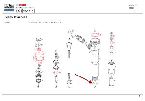 goupille d'injecteur CR BOSCH 2433201024