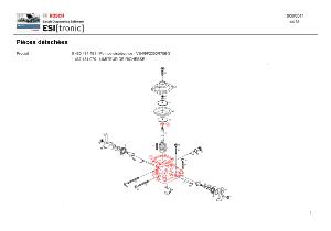 ORIGIN SEAL KIT BOSCH PUMP 1467010467 For pump VE4/6 Turbo